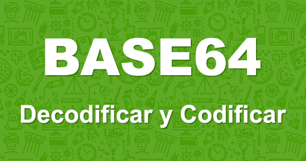 Base64 Codificar y Decodificar - En línea